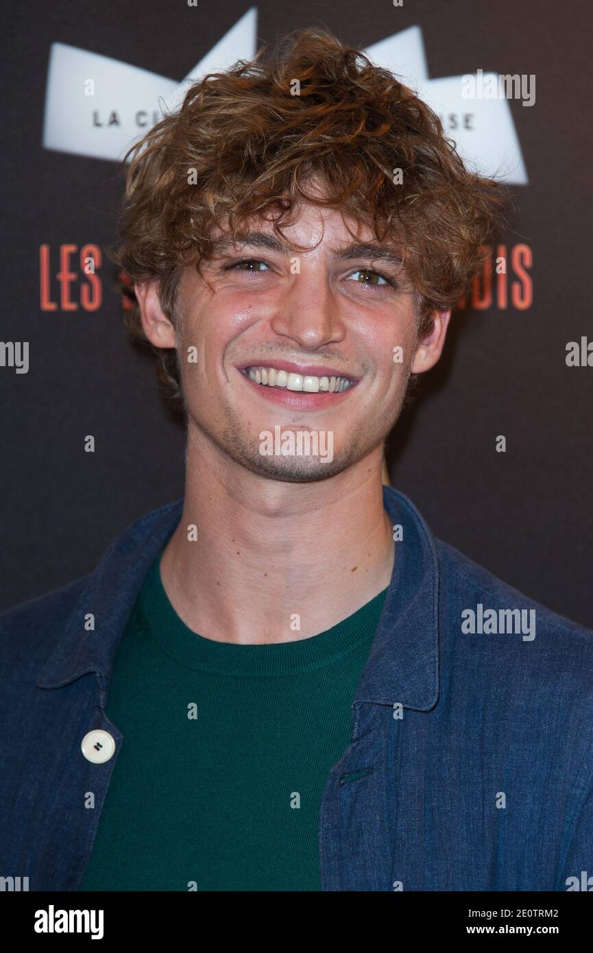 Niels Schneider attending the opening of the exhibition 'Les Enfants du ...