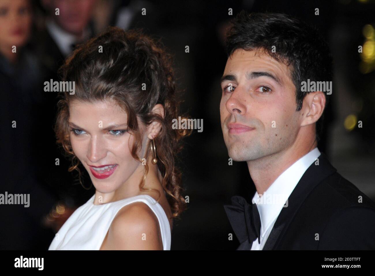 Aleksandra Rastovic and guest attending the latest James Bond Skyfall ...