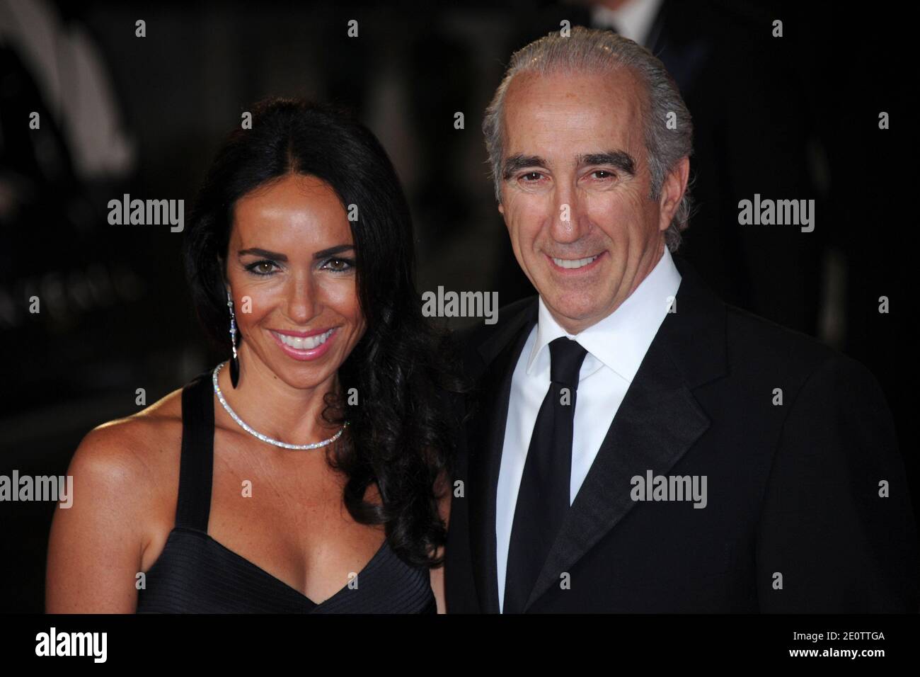 Nadine Barber and Gary Barber attending the latest James Bond Skyfall ...