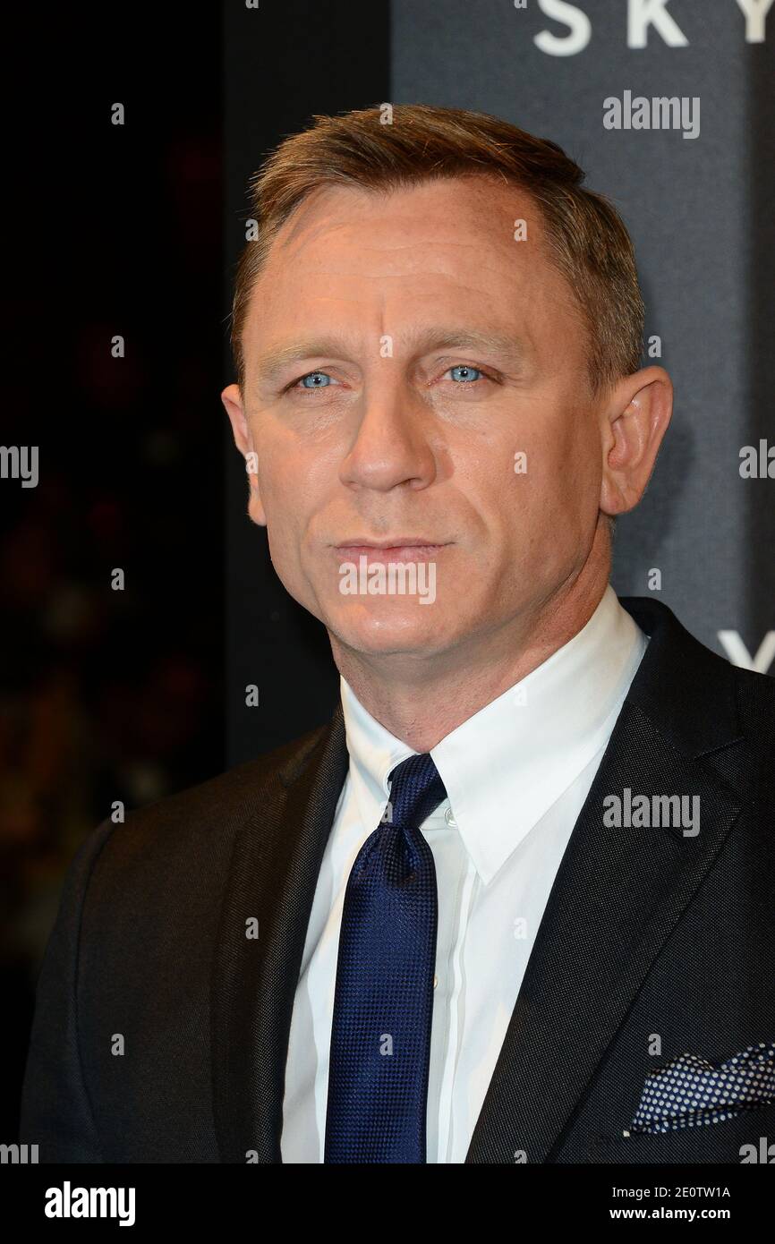 Daniel Craig attending the latest James Bond Skyfall premiere at UGC ...