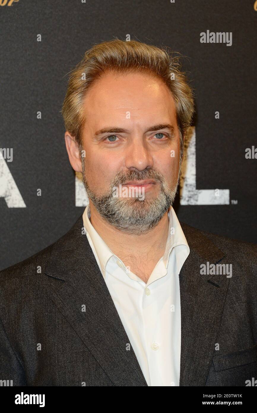 Sam Mendes attending the latest James Bond Skyfall premiere at UGC ...