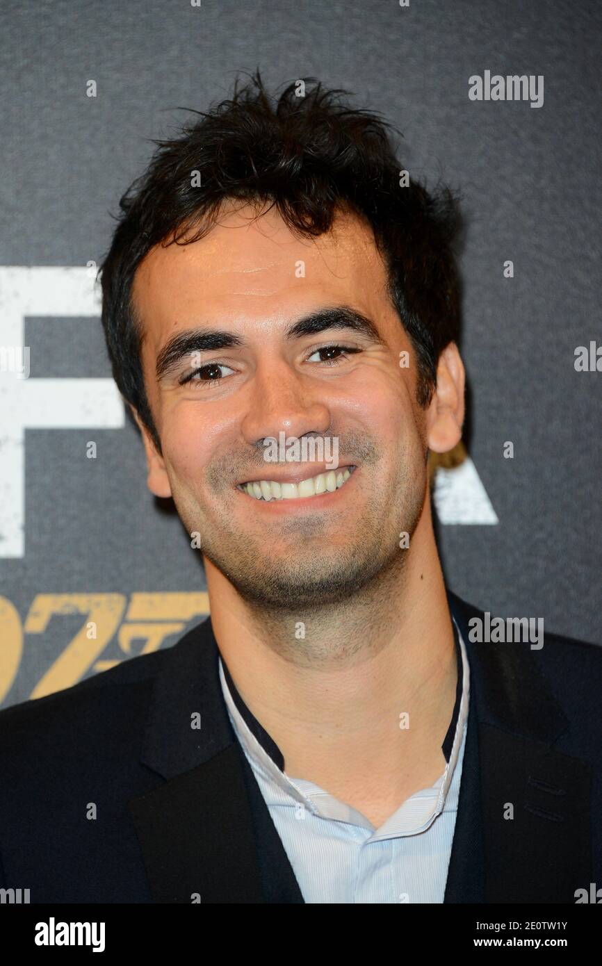 Alex Goude attending the latest James Bond Skyfall premiere at UGC ...