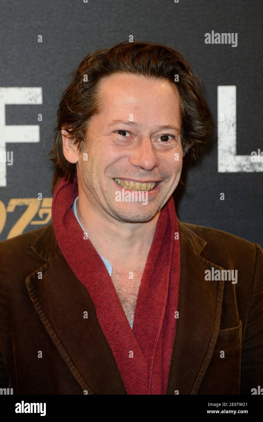 Mathieu Amalric attending the latest James Bond Skyfall premiere at UGC ...