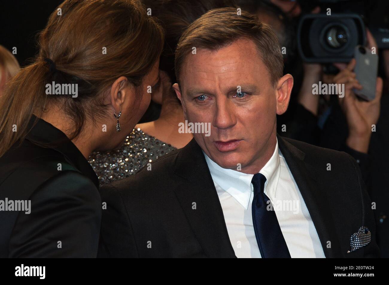 Daniel Craig attending the France Premiere of new James Bond Movie ...