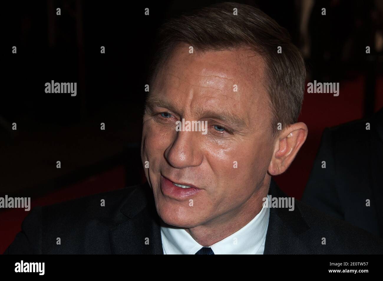 Daniel Craig attending the France Premiere of new James Bond Movie ...