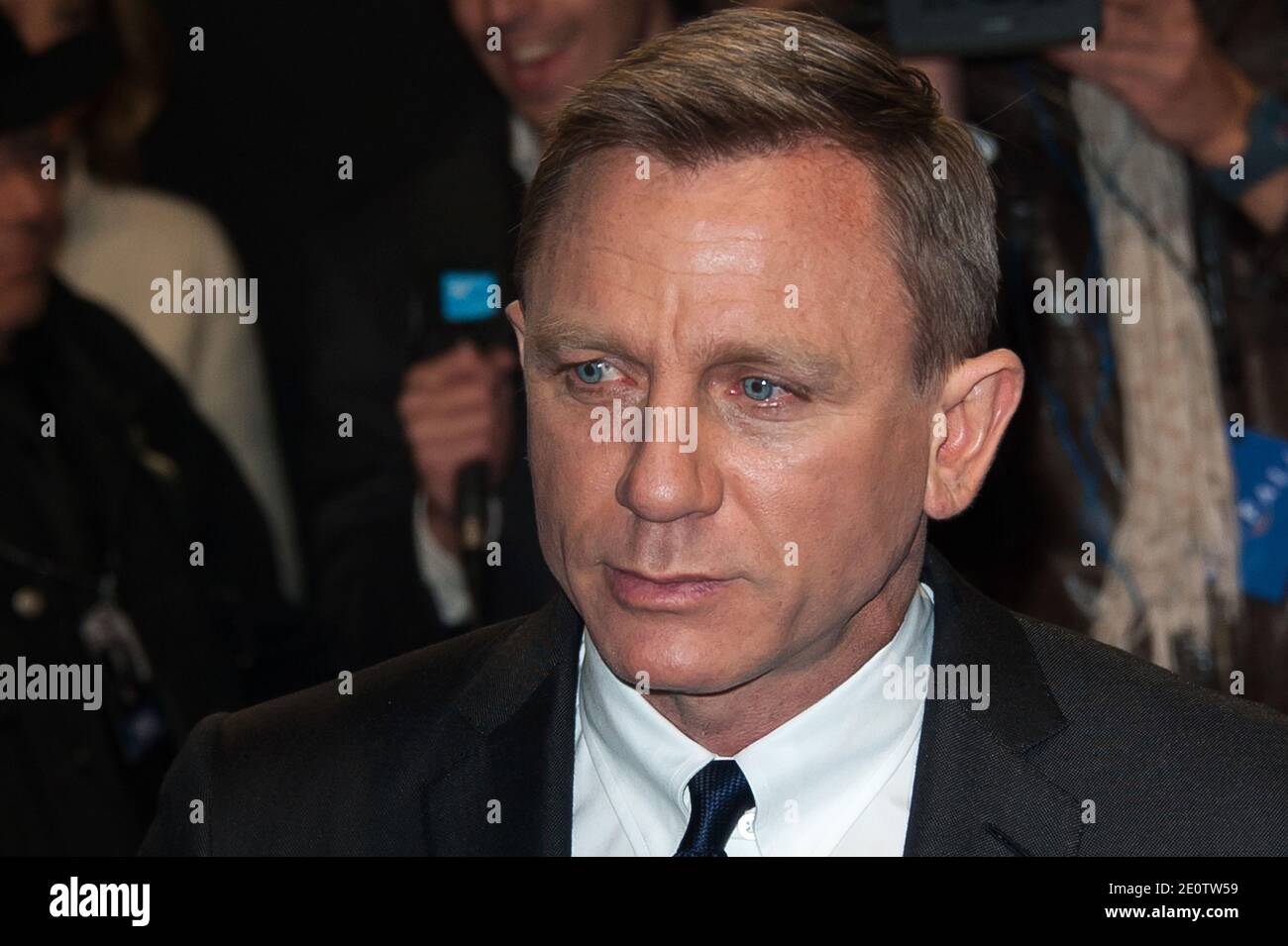Daniel Craig attending the France Premiere of new James Bond Movie ...