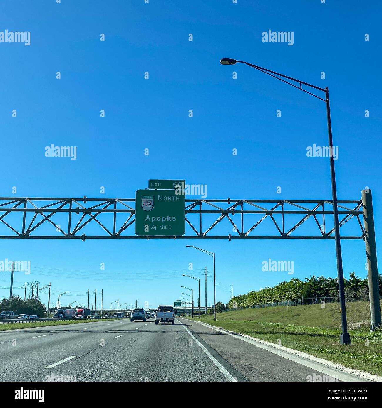 Florida turnpike hi-res stock photography and images - Alamy