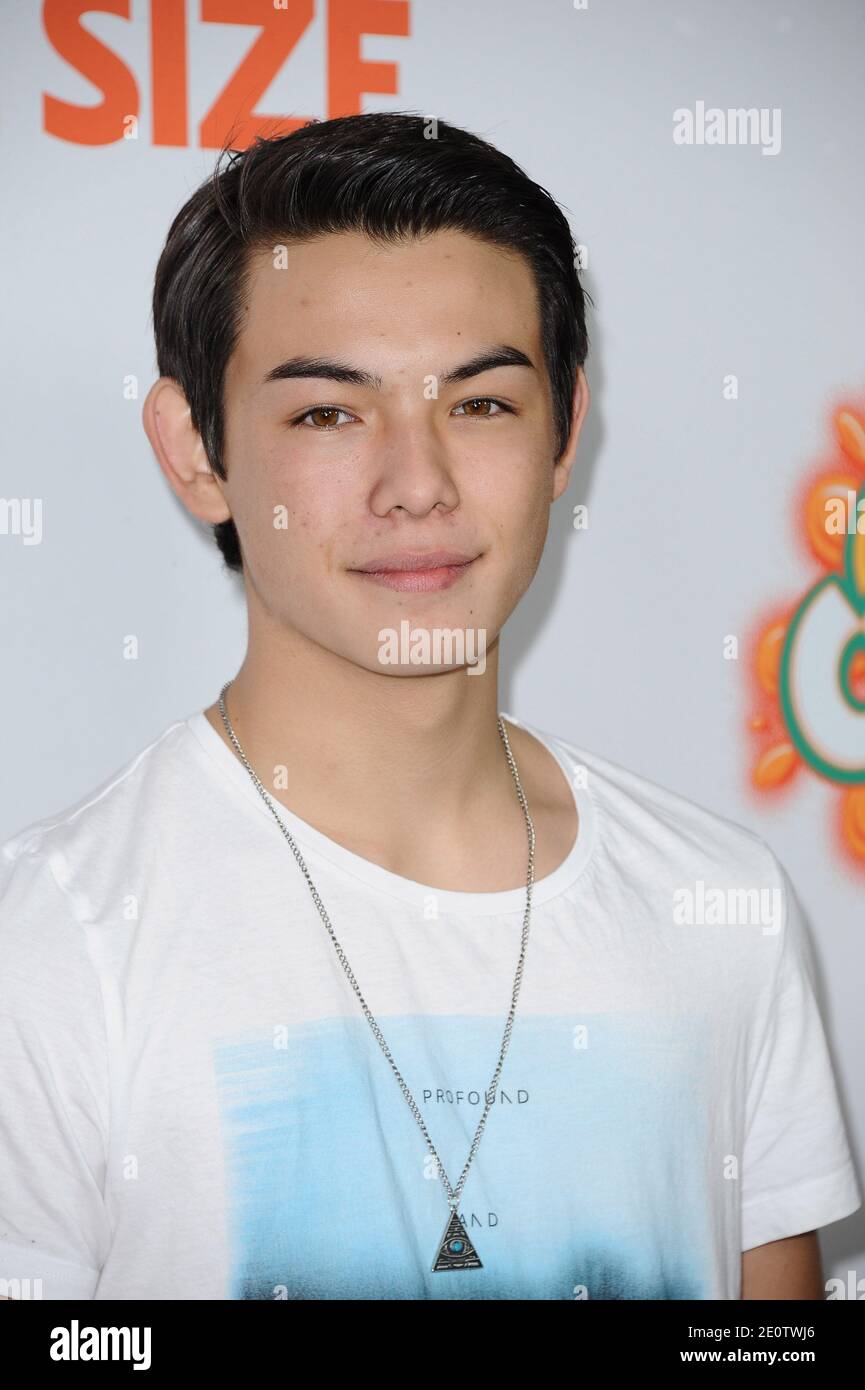 Ryan Potter arrives at the premiere of Paramount Pictures' 'Fun Size ...