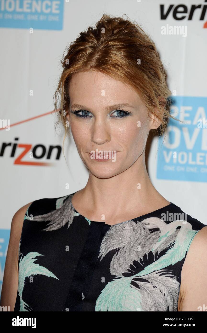 January Jones attends the Peace Over Violence 41st Annual Humanitarian ...