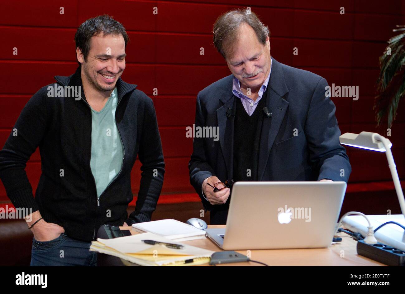 French actor and director Alexandre Astier introduces US writer and ...