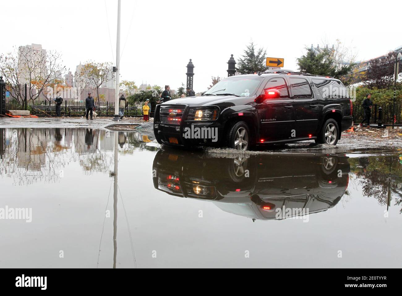Inondations inondations inondations inondations 2012 hi-res stock ...