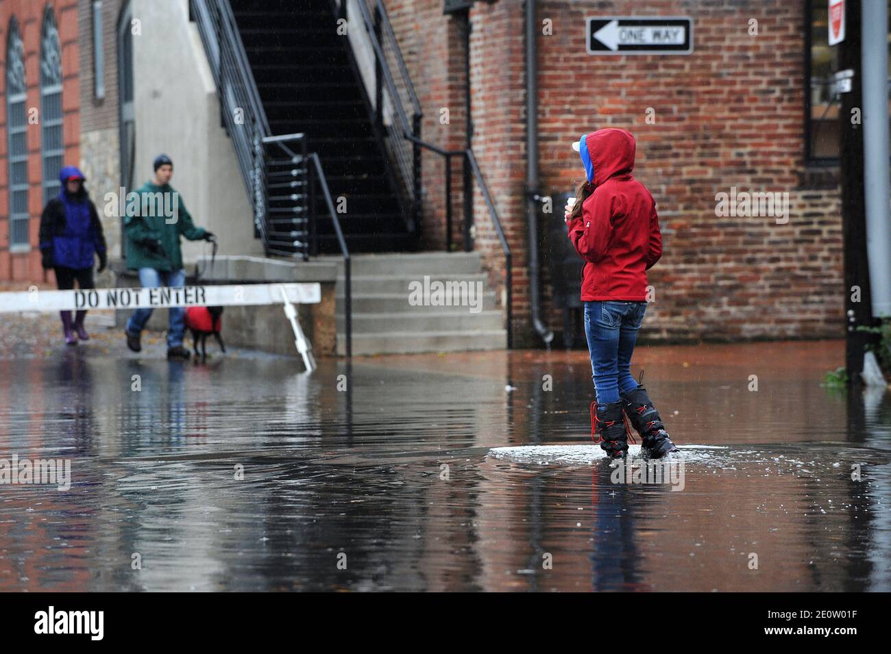 Inondations inondations inondations inondations 2012 hi-res stock ...