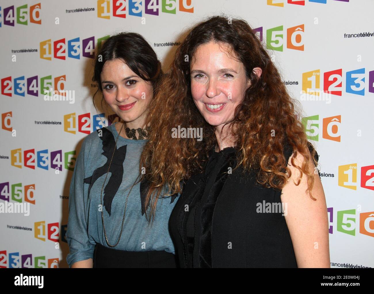 (L-R) Emilie Simon and Sophie Delaporte attending the opening of the ...