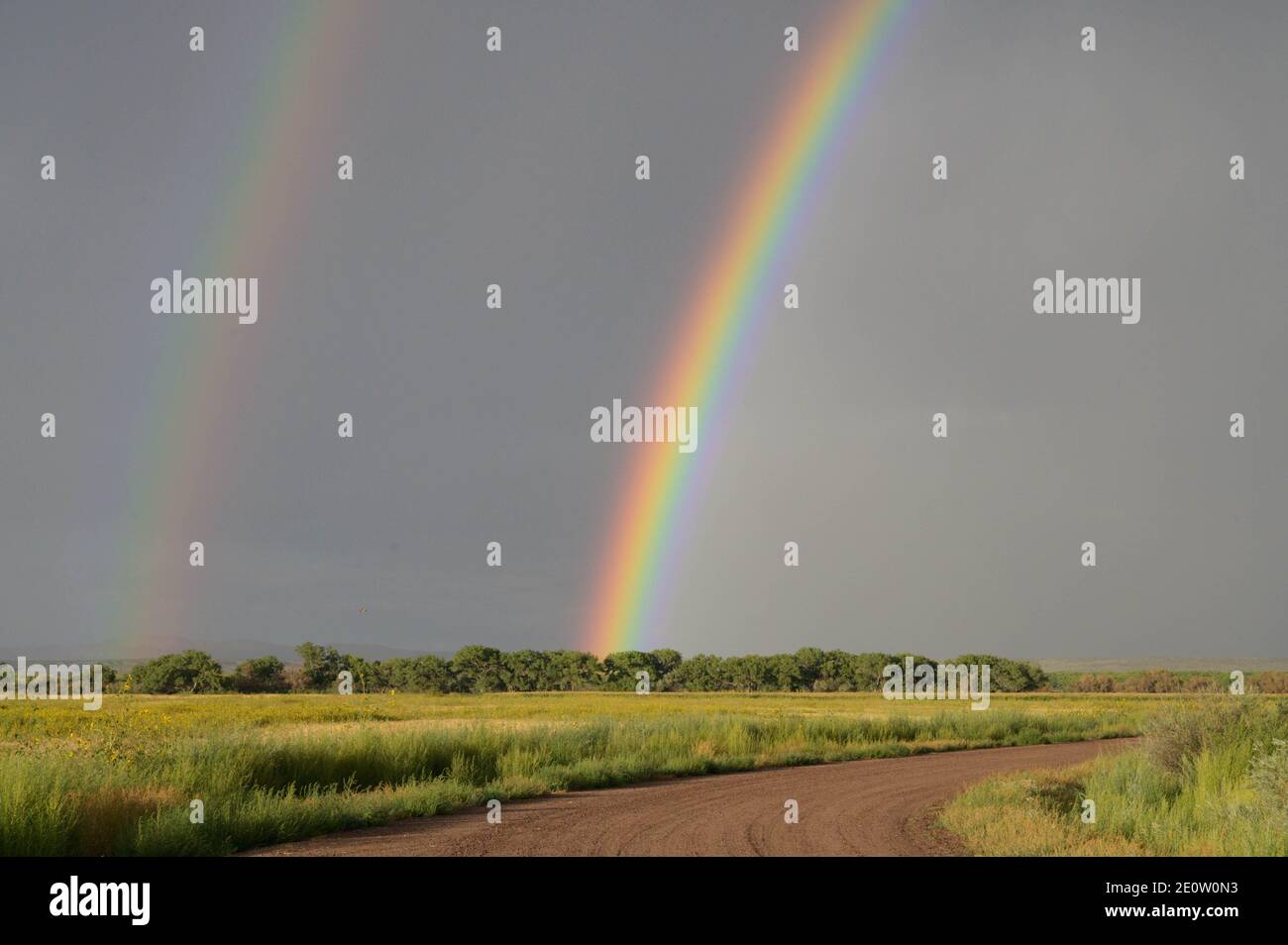 Bosque del apache rainbow hi-res stock photography and images - Alamy