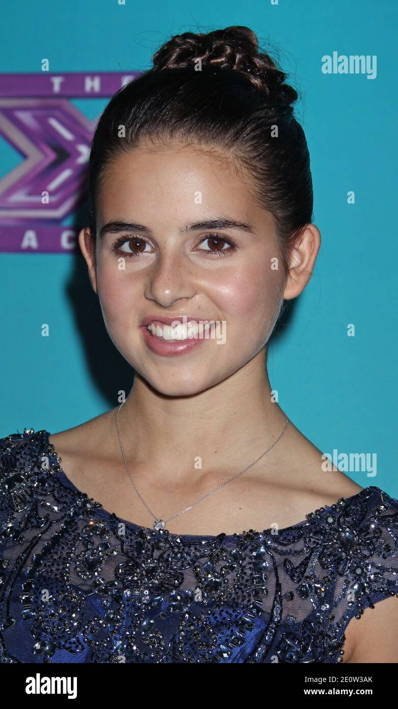 Carly Rose Sonenclar attending The X Factor by FOX, Season Two ...