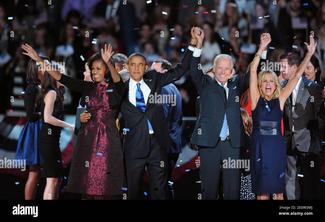 U.S. President Barack Obama, First Lady Michelle Obama, VP Joe Biden ...