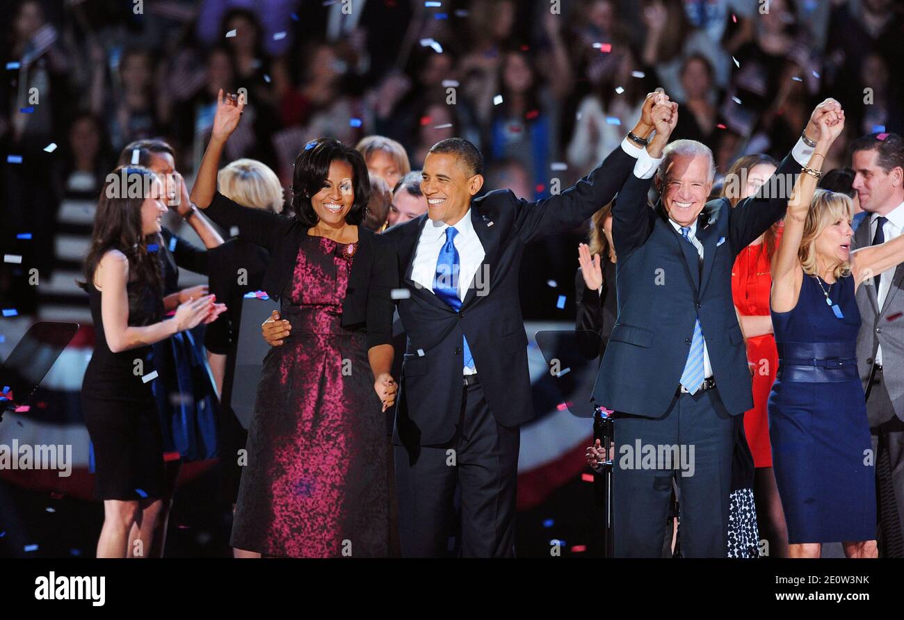 U.S. President Barack Obama, First Lady Michelle Obama, VP Joe Biden ...