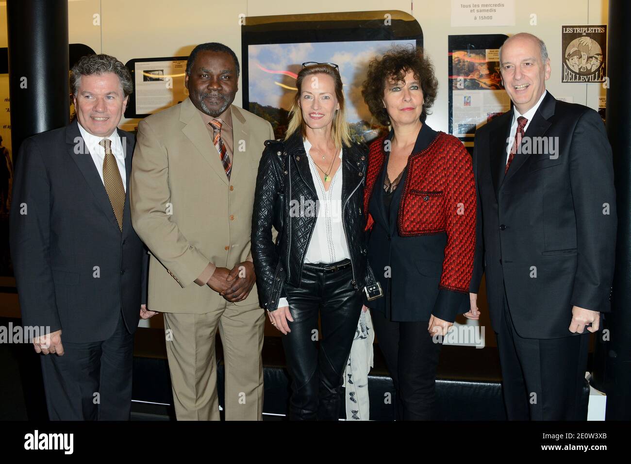 Maka Kotto, Gabrielle Lazure and Laurence Herszberg attending the 16th ...
