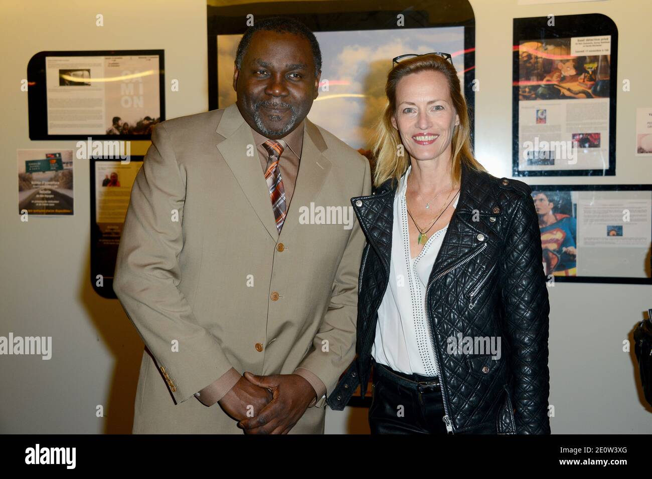 Maka Kotto and Gabrielle Lazure attending the 16th 'Cinema du Quebec ...