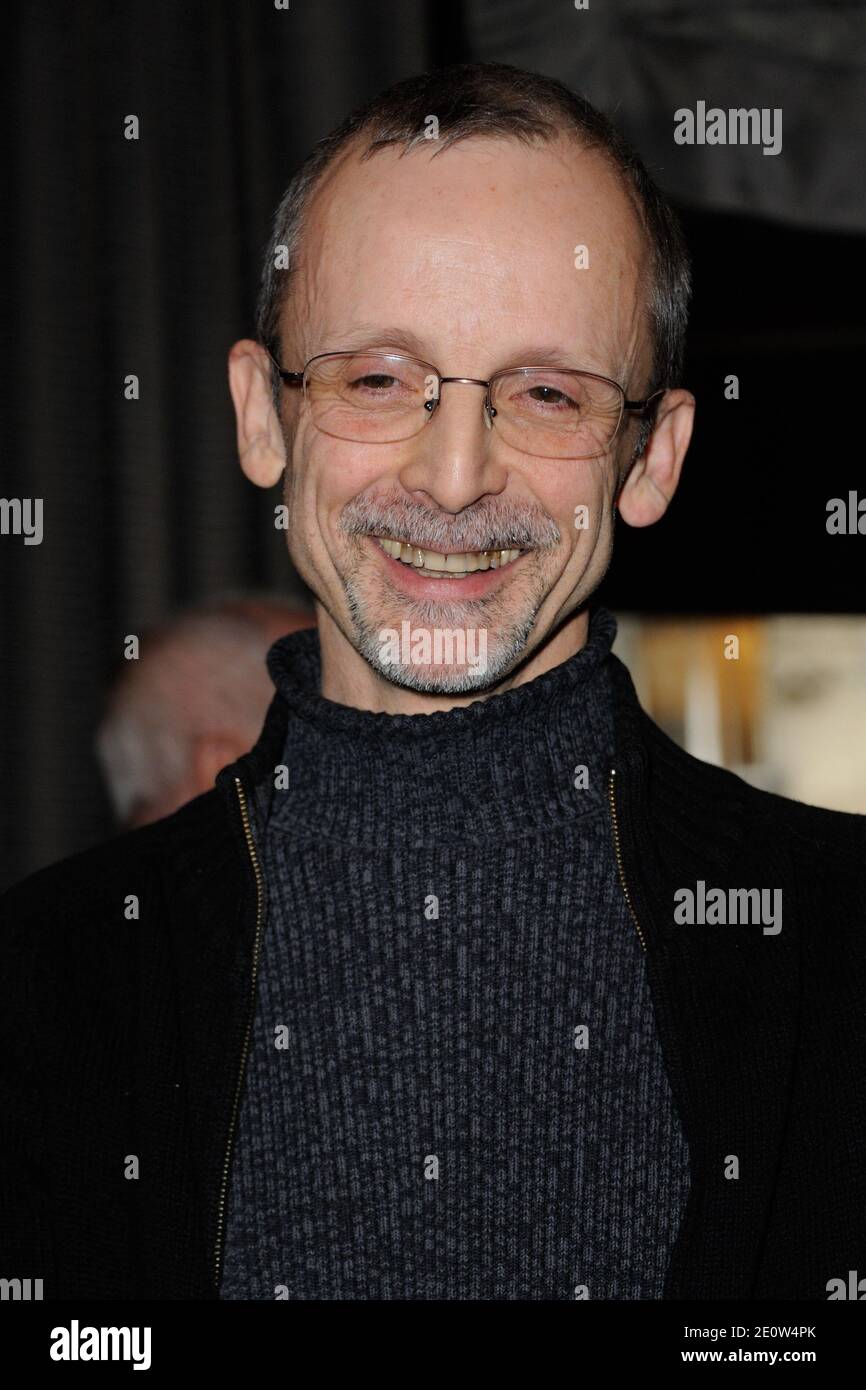 Mathieu Riboulet pose after being awarded the Prix Decembre 2012 French ...