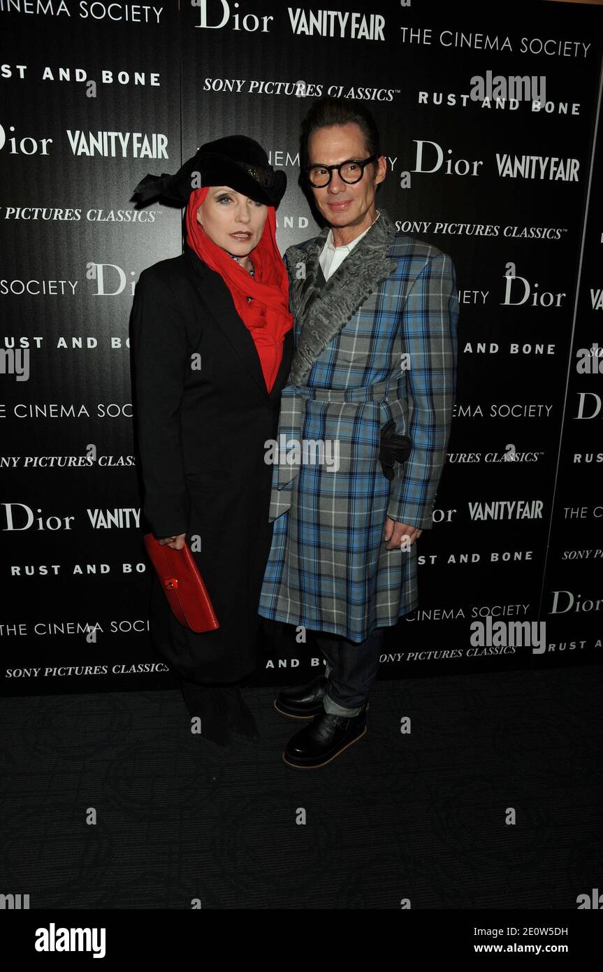 Deborah Harry attending a special screening of 'Rust and Bone' hosted ...