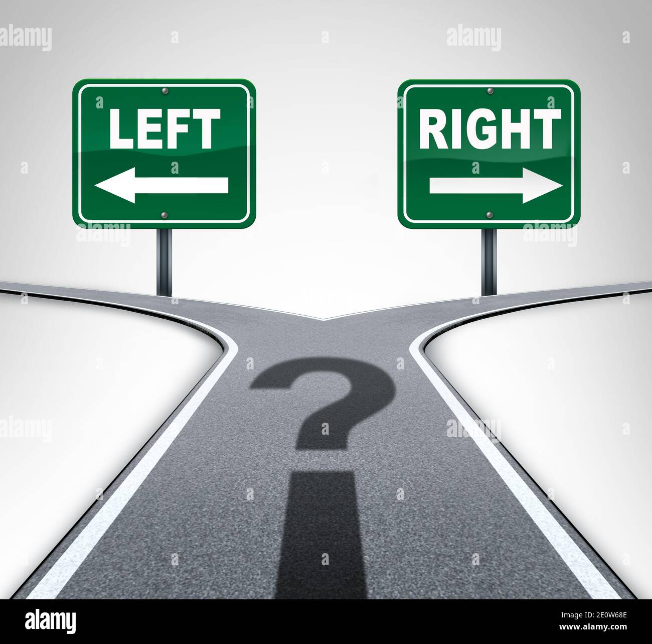 Political choice as a confused electorate choosing between liberal left ...
