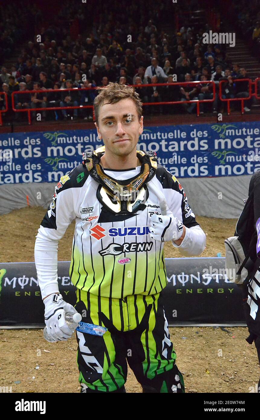 Driver mortocross competitor Charles Lefrancois,France during the 30th ...