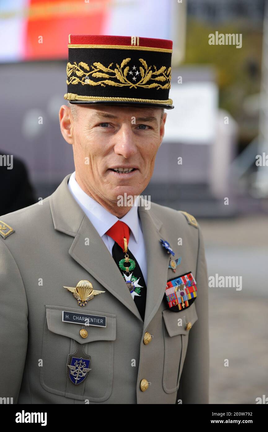 Paris' Military Governor General Herve Charpentier is pictured during ...
