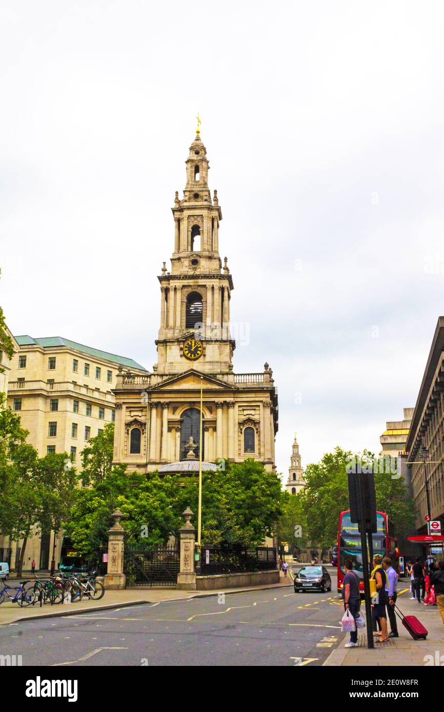 St Mary le Strand is a Church of England church at the eastern end of ...