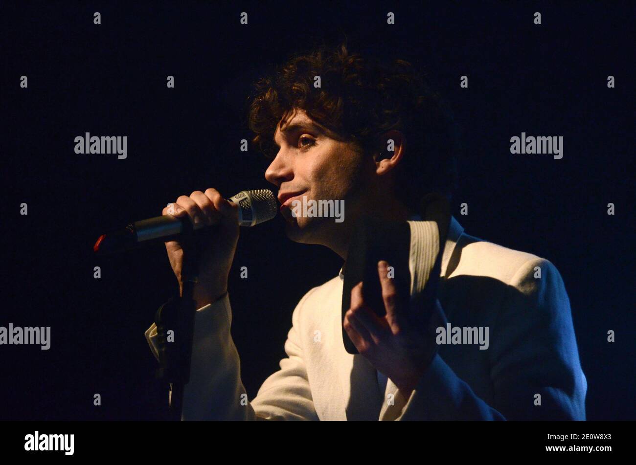 British pop singer-songwriter Mika performs live at Casino de Paris ...