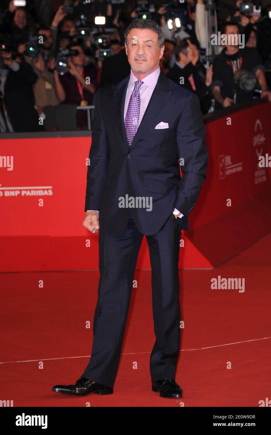 Sylvester Stallone attending the Bullet To The Head premiere as part of ...