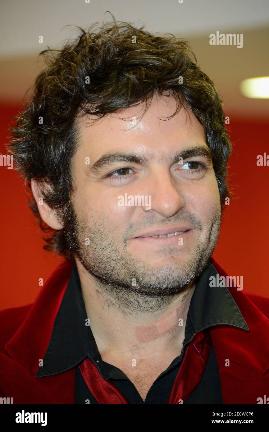 Mathieu Chedid attending the launch of 'Bibliotheque Andree Chedid ...