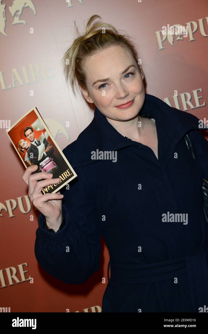 Julie Judd attending the premiere of 'Populaire' held at the cinema UGC ...