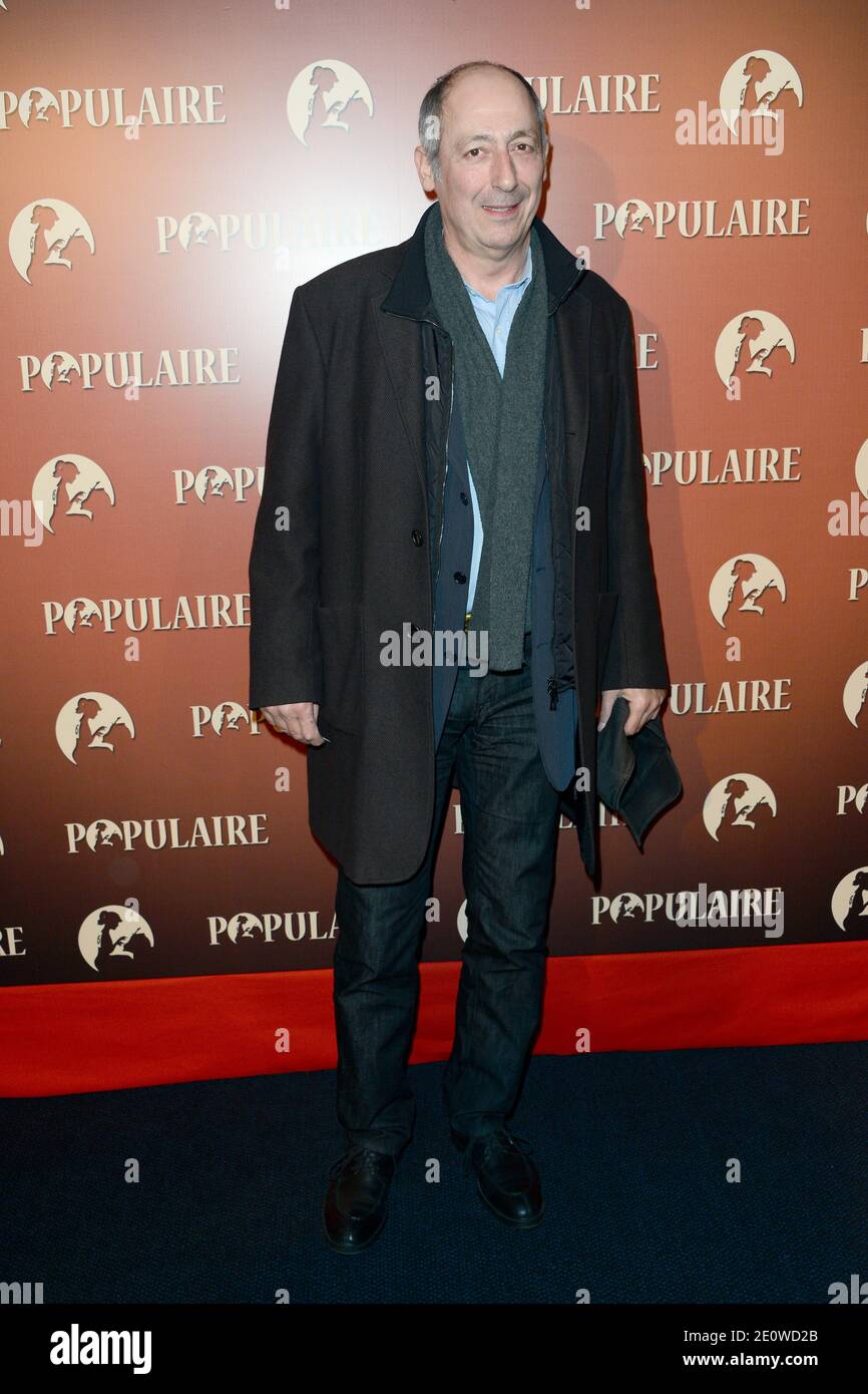 Sam Karmann attending the premiere of 'Populaire' held at the cinema ...