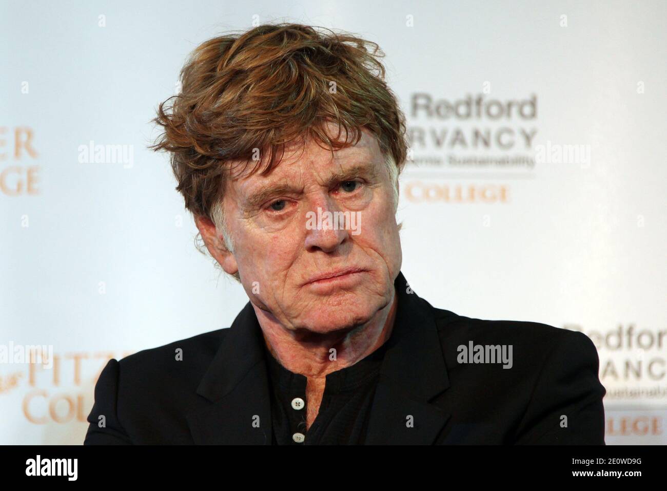 Actor and environment activist Robert Redford attends a press ...