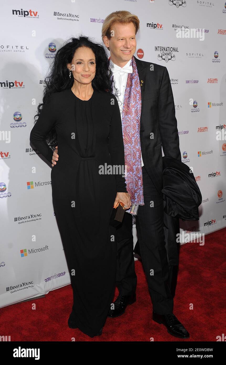 Sonia Braga and Marcello Coltro attending The 40th International Emmy ...