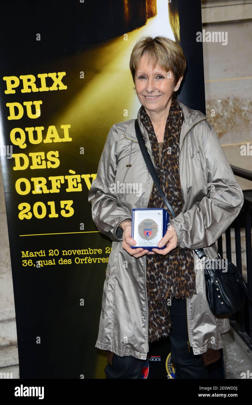 Writer Danielle Thiery attending a ceremony awarding the 66th Quai des ...