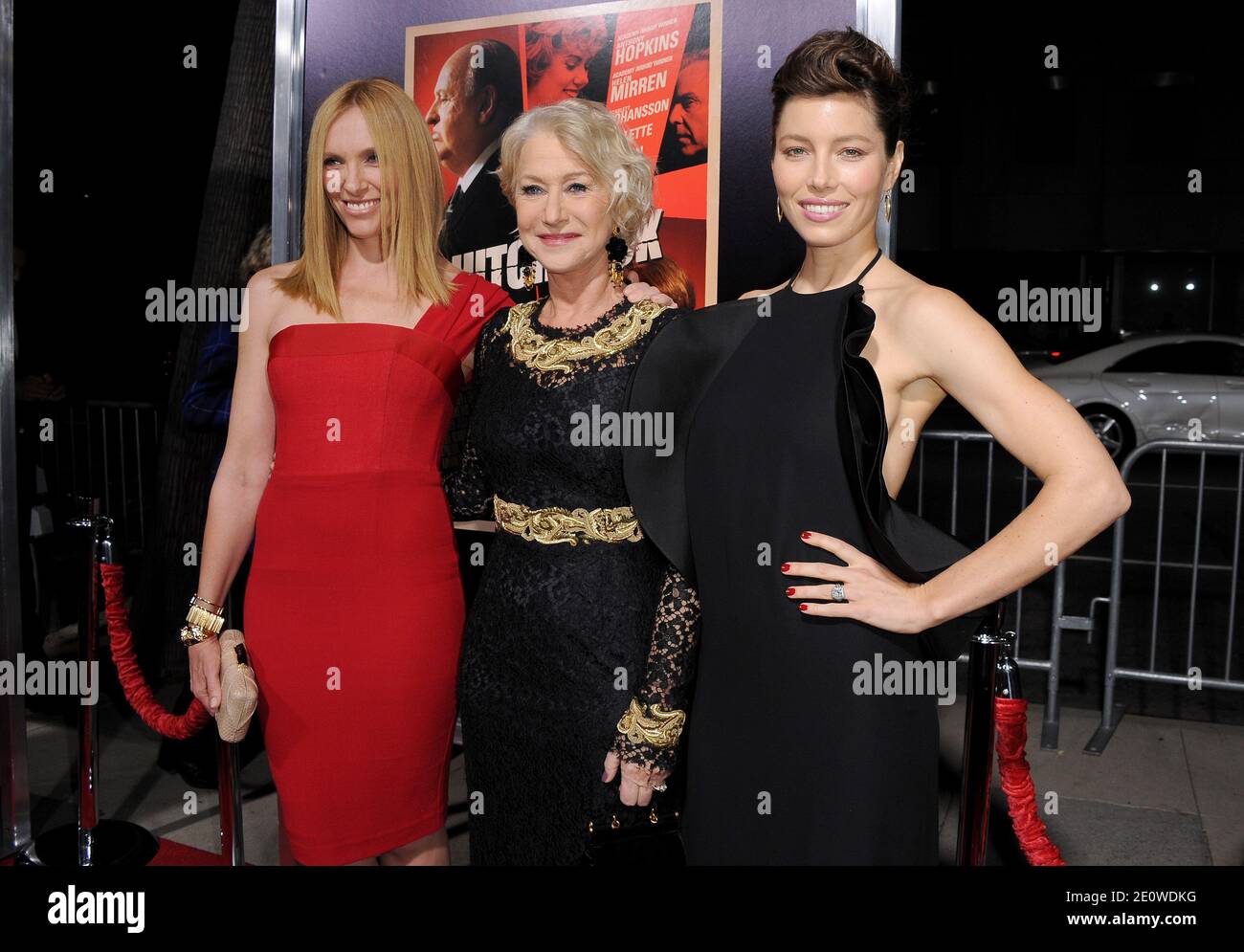 Toni Collette, Helen Mirren and Jessica Biel attend the Hitchcock Los ...