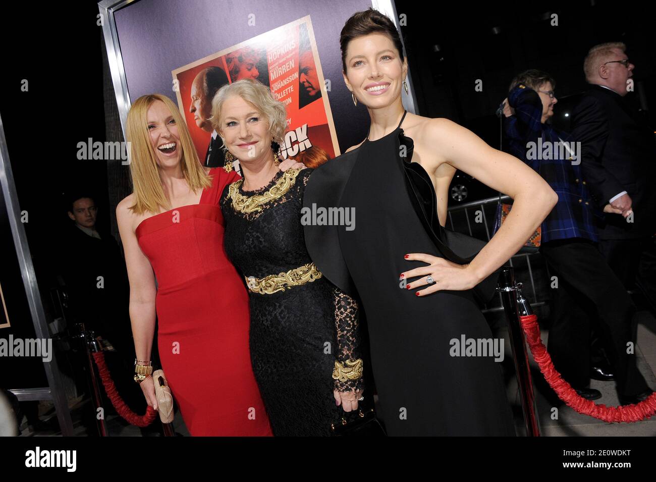 Toni Collette, Helen Mirren and Jessica Biel attend the Hitchcock Los ...