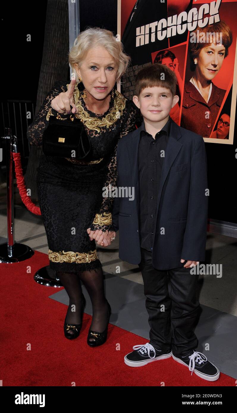 Helen Mirren attends the Hitchcock Los Angeles Premiere held at AMPAS ...