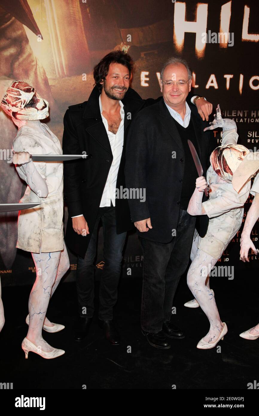 Laurent Hadida and Samuel Hadida attending the premiere of 'Silent Hill ...