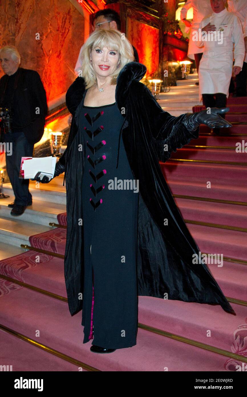 Amanda Lear attending the French Red Cross Charity Gala held at Potocki ...