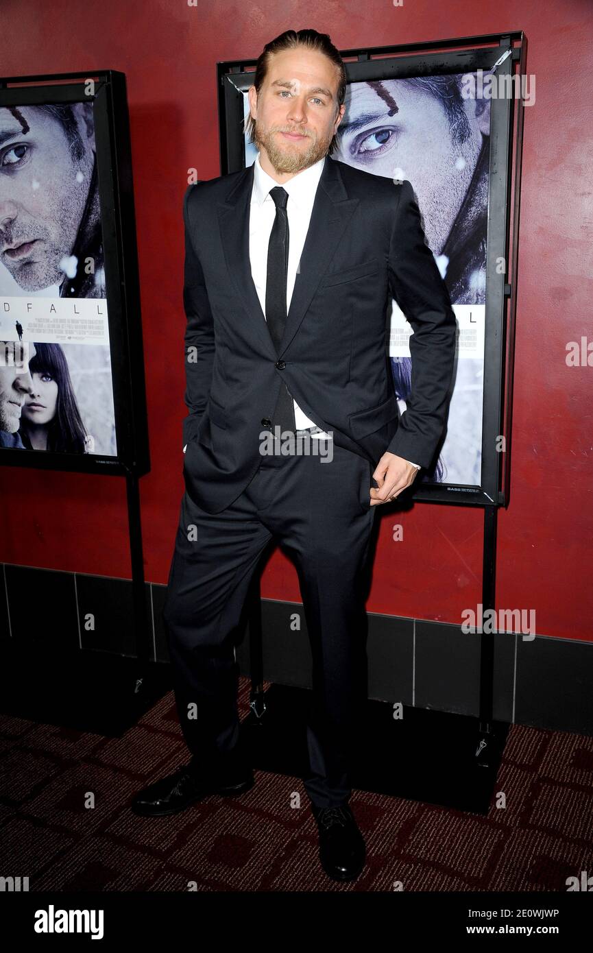 Charlie Hunnam attends the Los Angeles premiere of 'Deadfall' held at ...