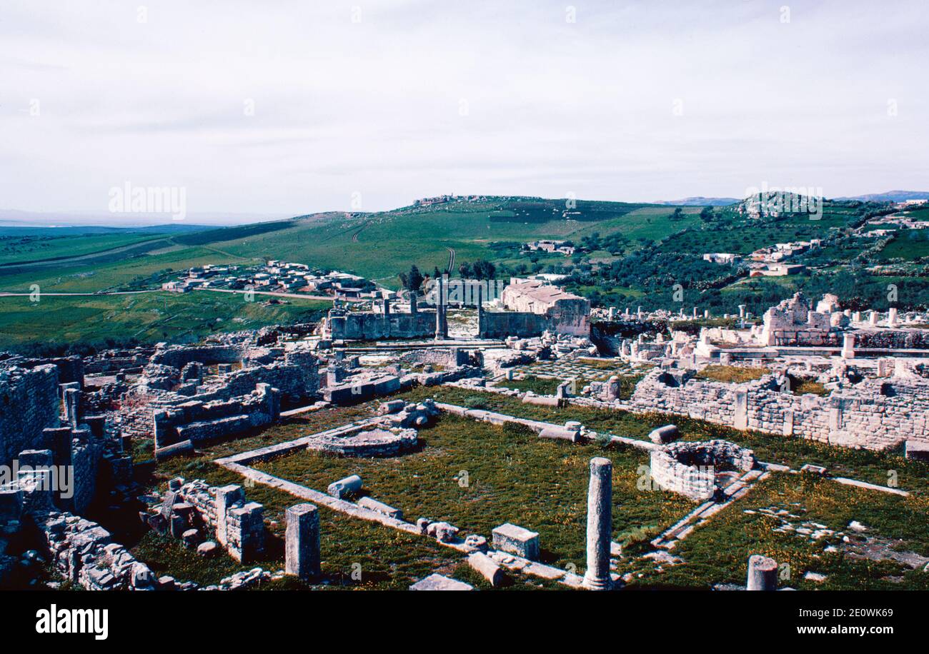 Dougga (Thugga) - Archaeological Site in northern Tunisia, ruins of ...