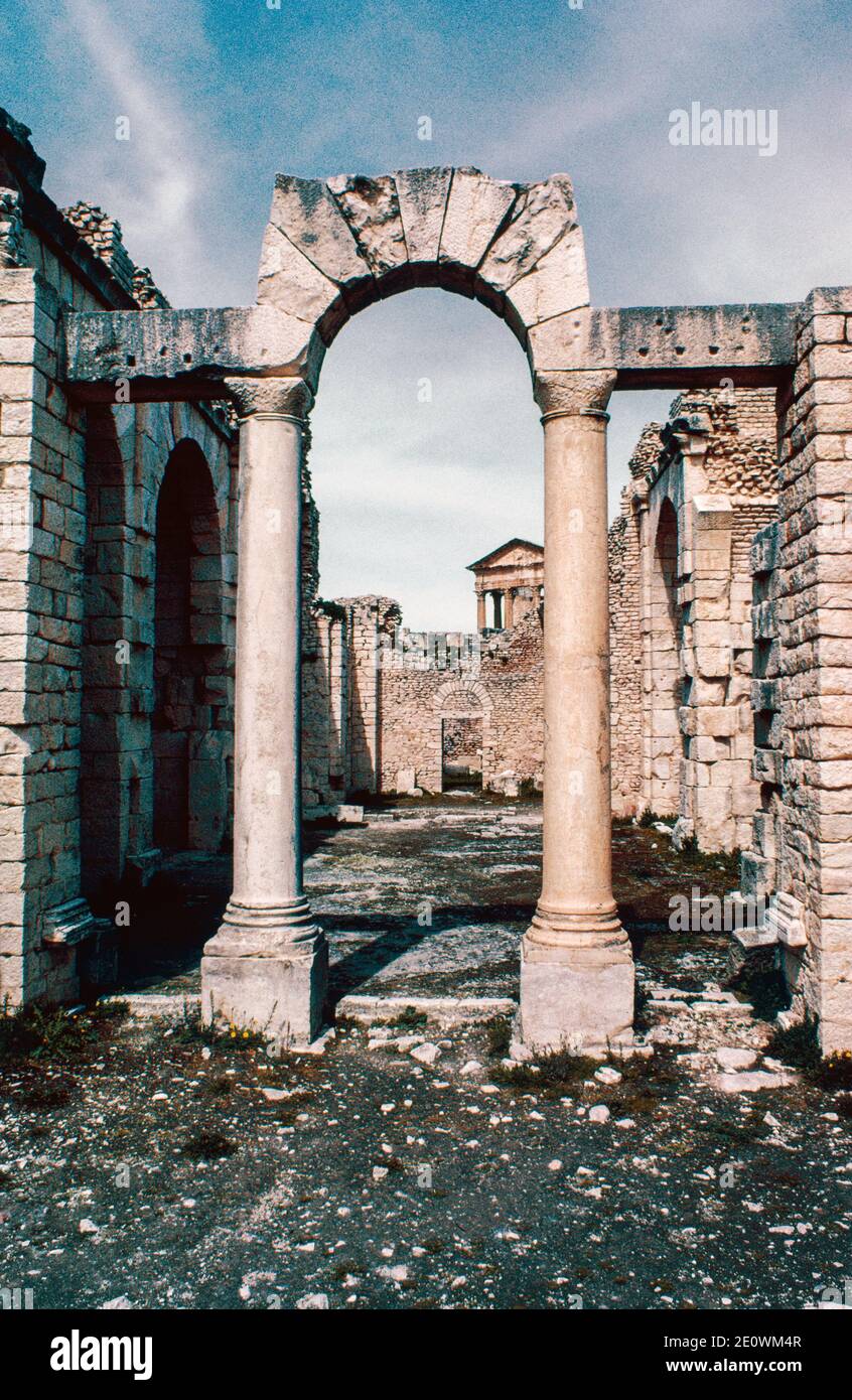 Dougga (Thugga) - Archaeological Site in northern Tunisia, ruins of ...