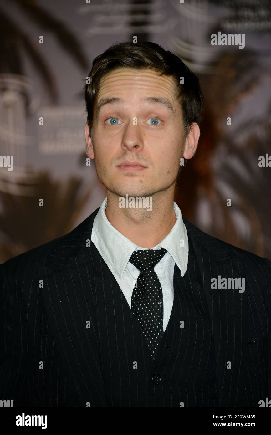 Tom Schilling poses at a photocall for Oh Boy as part of the 12th ...