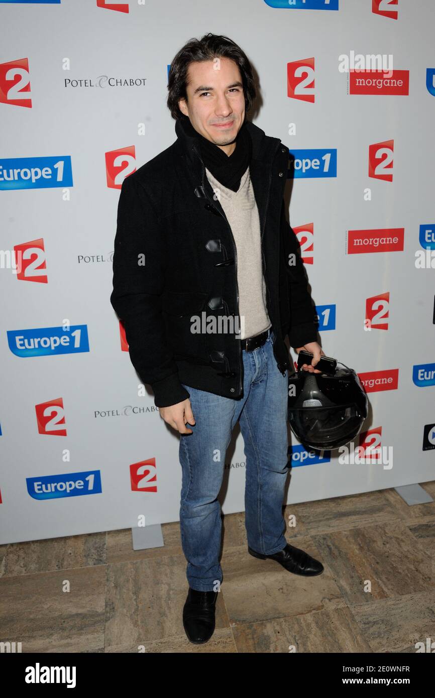 Jeremy Ferrari attending the screening of 'On ne demande qu'a le ...