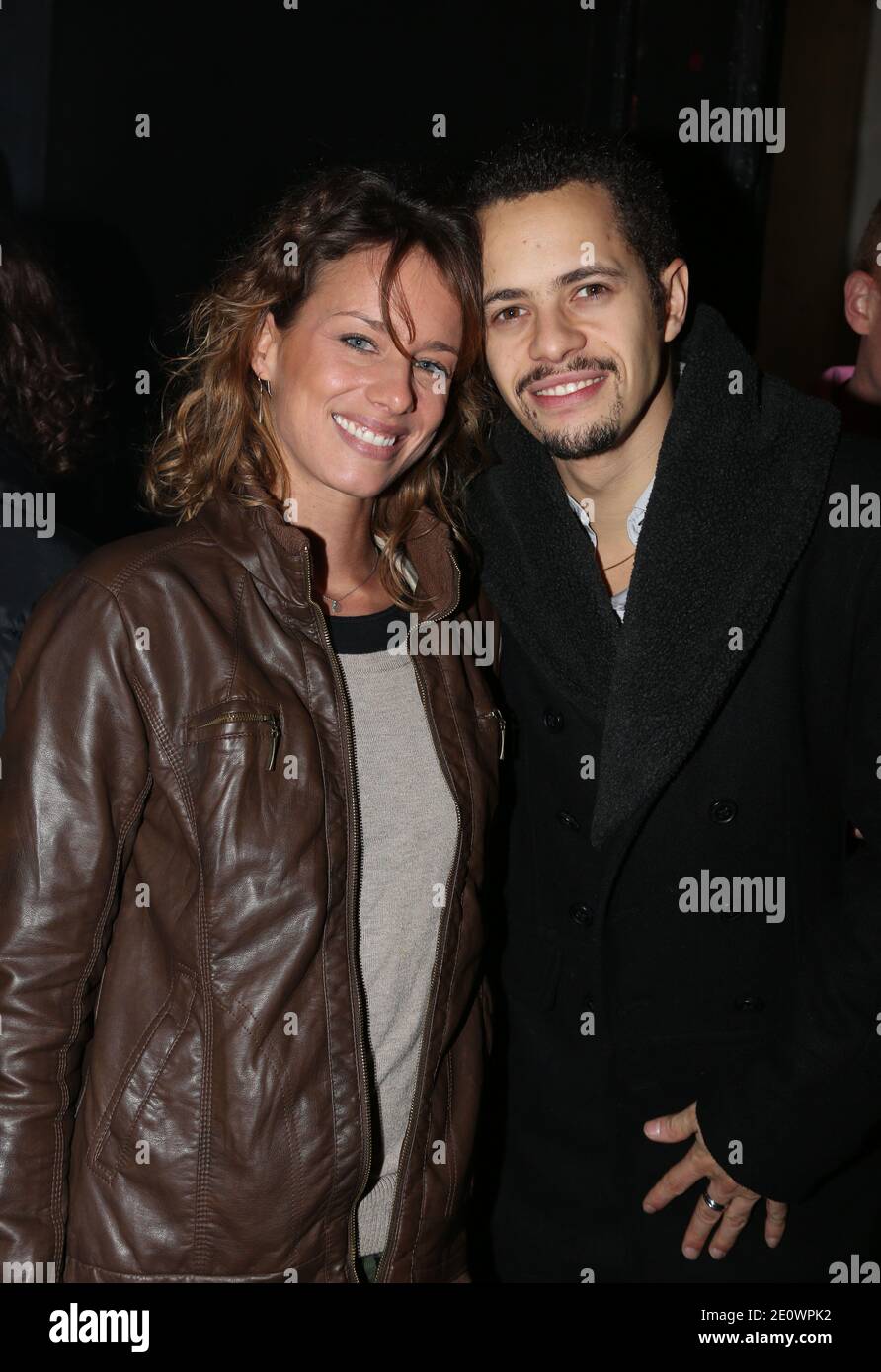 EXCLUSIVE. Ambroise Michel arriving at the TV taping 'Tout le monde ...
