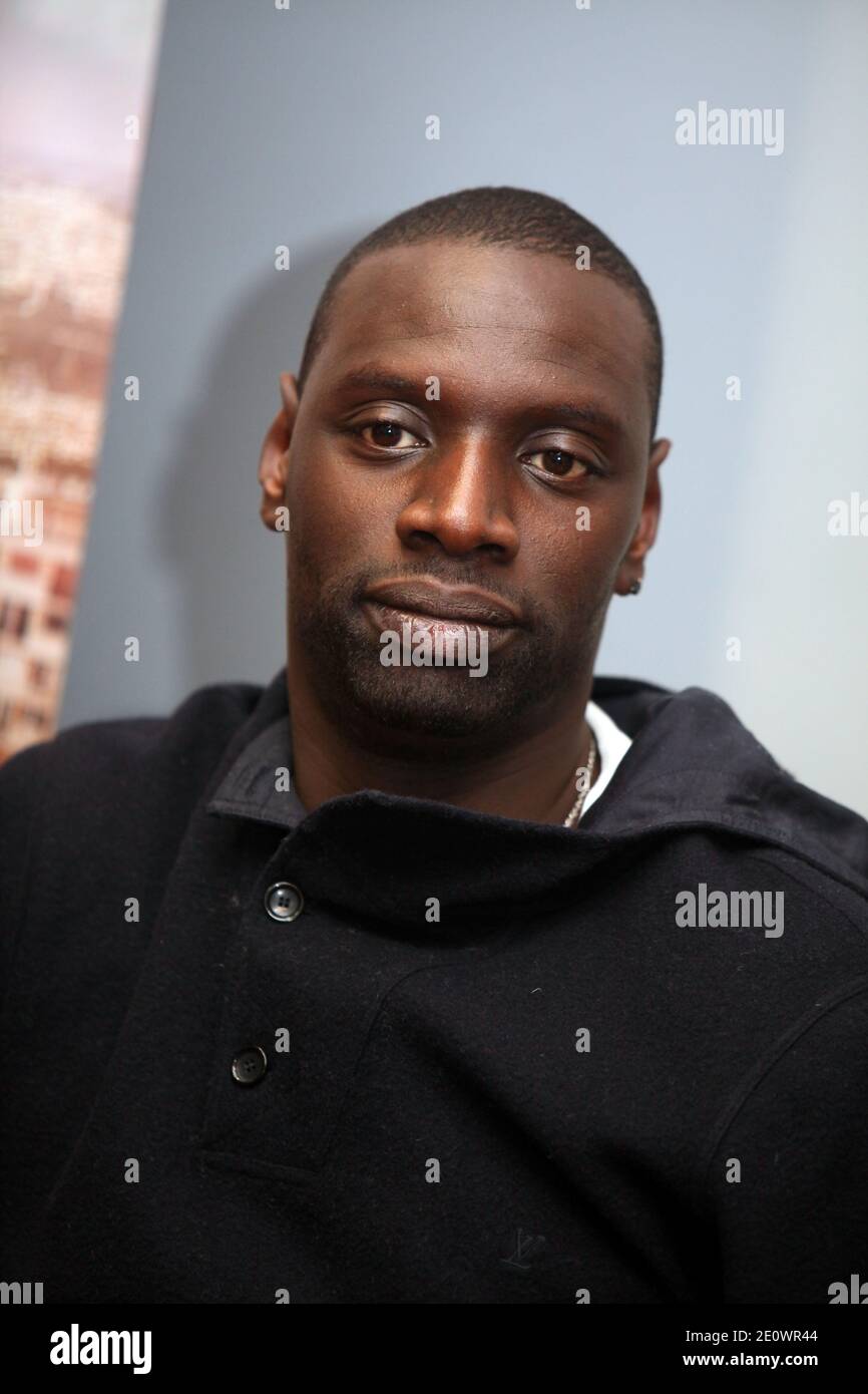 French actor Omar Sy poses for our photographer in Lille, France on ...
