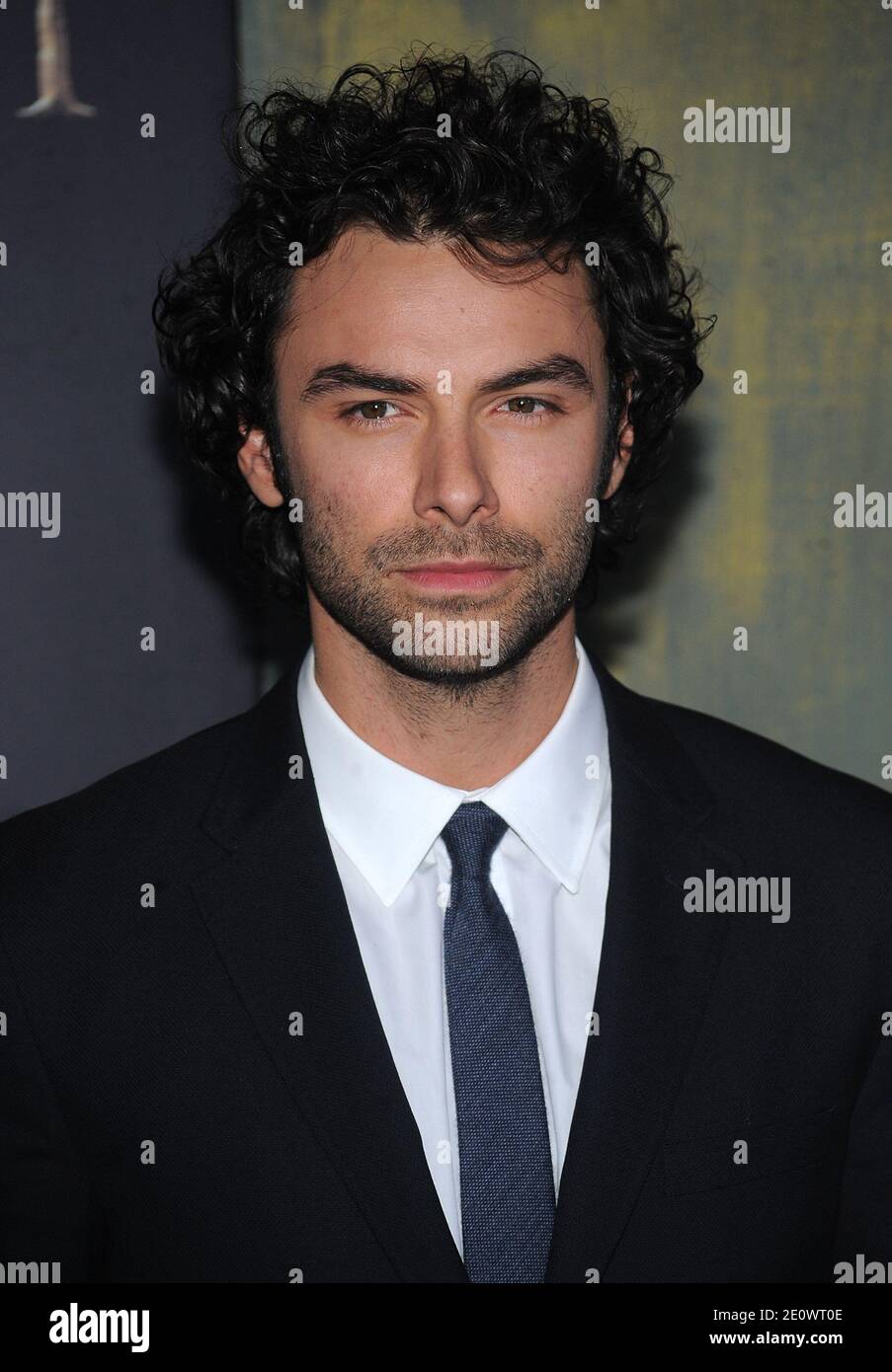 Aiden Turner attending the premiere of 'The Hobbit: An Unexpected ...